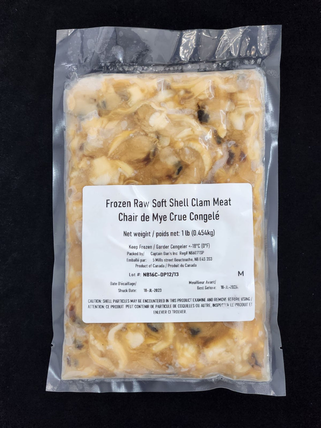 Clearwater - Hokkigai Clams / Artic Surf Clam Body Meat - 7 kg / 15.43 ...